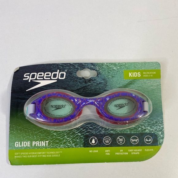 Speedo | Accessories | Speedo Kidsglide Print Anti Fog Fish Scale Jade ...